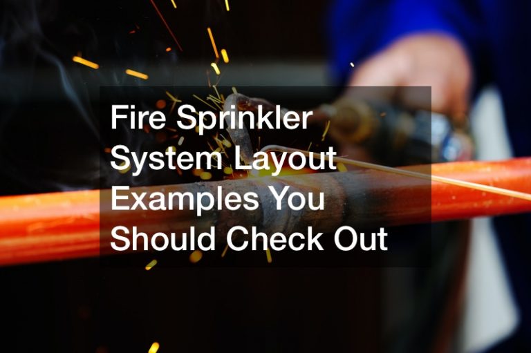 Fire Sprinkler System Layout Examples - Design Talk